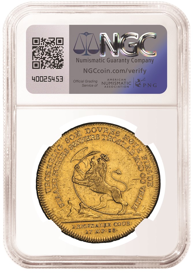 Large Gold Coins from Denmark and Norway Highlight Part II of L. E. Bruun Collection | NGC